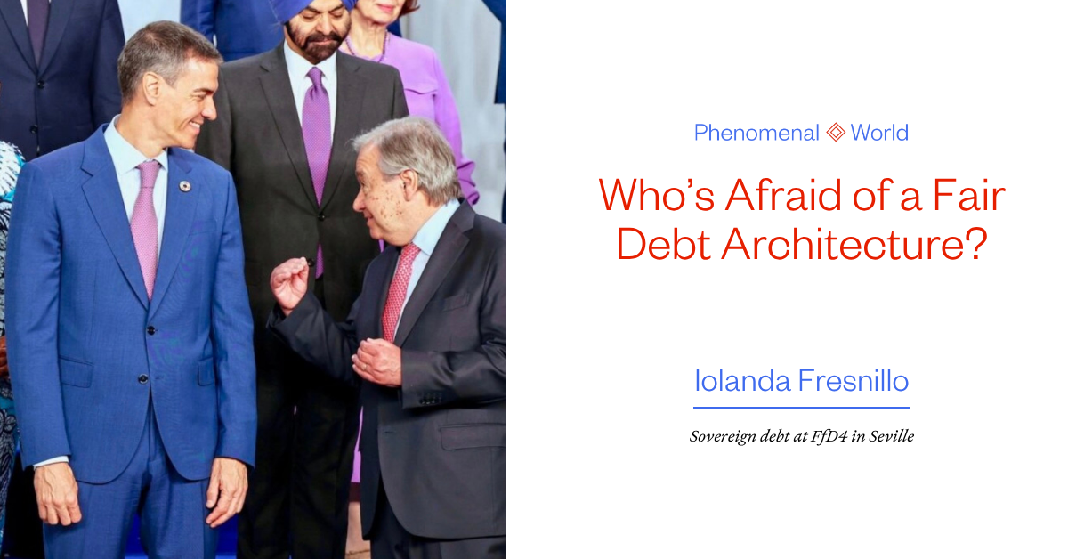 Who’s Afraid of a Fair Debt Architecture? - Iolanda Fresnillo